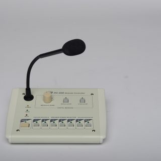 Microphone pupitre Micro selecteurs de zones - Sonorisation Pekason